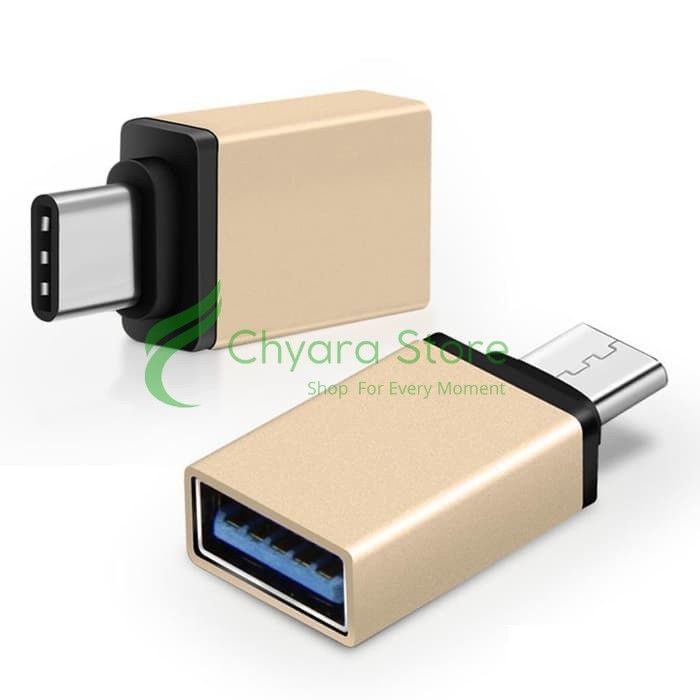 Jual OTG Type C Full Besi OTG Tipe C Sambungan USB Hp Non Kabel ...