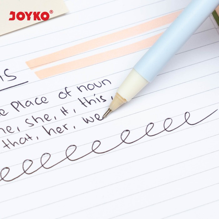 Jual Ball Pen Pulpen Pena Joyko BP-365 Pastel Tomoko 0.7mm (4pc) | Shopee Indonesia