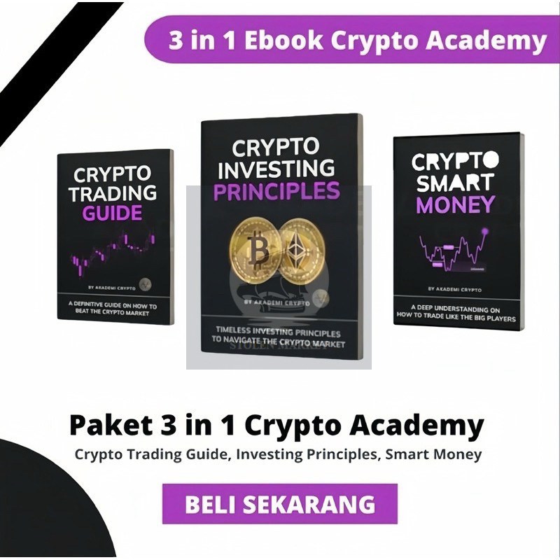 Jual Buku PDF Akademi Crypto | Crypto Trading Guide, Investing Principles Dan Smart Money (E ...