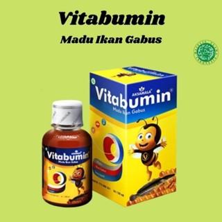 Jual *ORIGINAL* Madu Vitabumin Ekstrak Albumin Ikan Gabus Nutrisi Multivitamin Anak Nafsu Makan ...