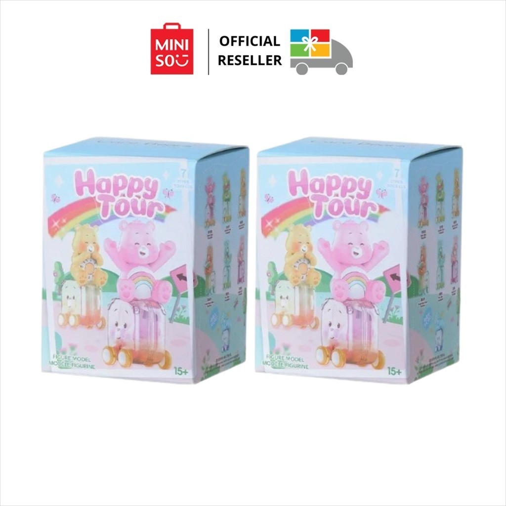 Jual MINISO x Care Bears Collection Happy Tour Mystery Box Figure ...