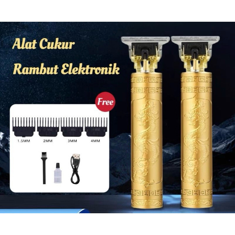 Jual Alat Cukur Kumis Dan Jenggot Mesin Potong Rambut Alat Mesin Cukur Rambut Elektrik Vintage ...
