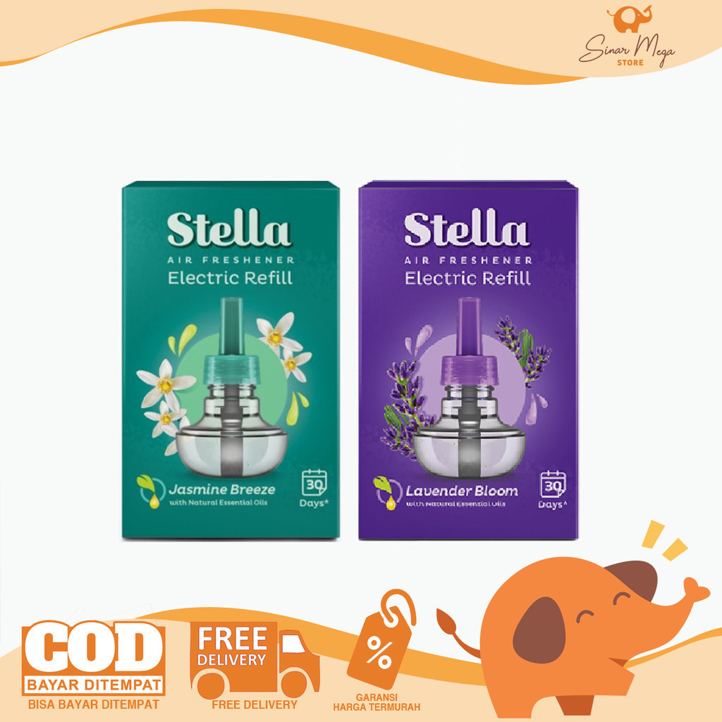 Jual Stella Air Freshener Electric REFILL Isian Pewangi Pengharum ...