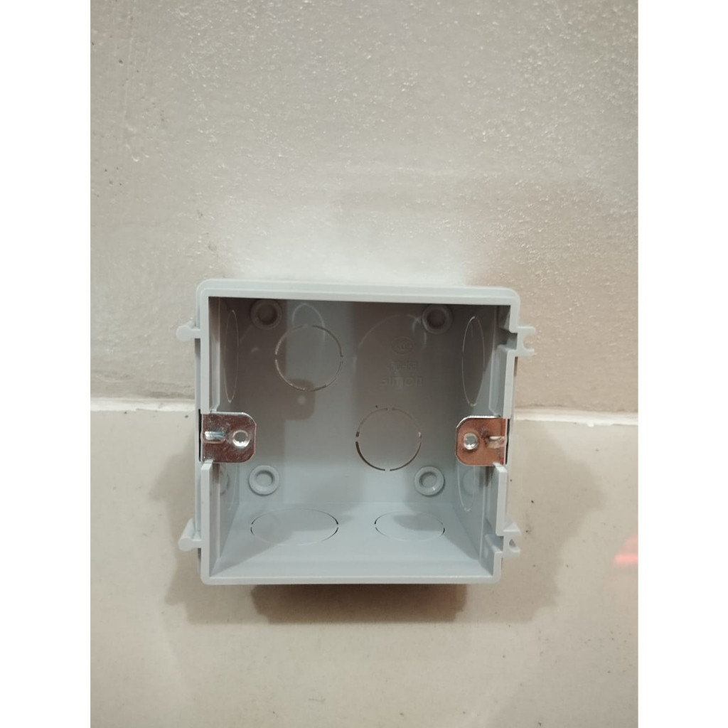 Jual NBOW DUS SIMON / 1 GANG FLUSH MOUNTING BOX | Shopee Indonesia
