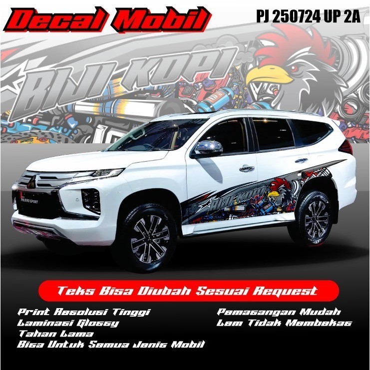 Jual Stiker Variasi Mobil Universal harga per set tinggal pasang tutupi ...