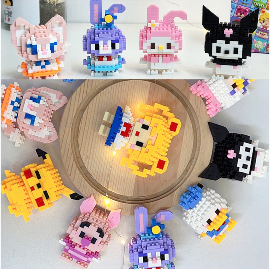 Jual Nano Block Model DIY Karakter Kartun Mainan Balok Susun Edukasi ...