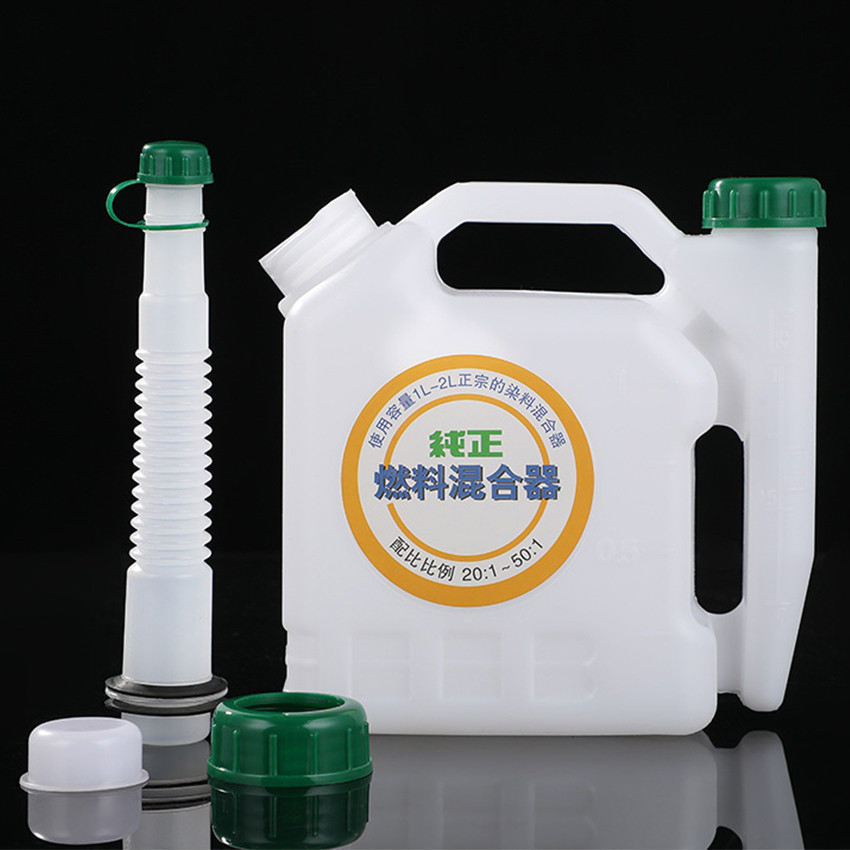 Jual RB 1000ml Botol Takaran Oli Samping Motor Vespa Mixing Bottle Oil ...