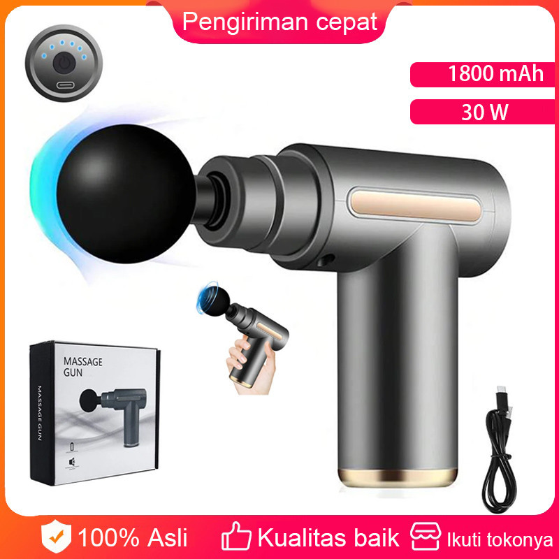 Jual Alat Pijat Massage Gun Electric Portable[Hanya satu kepala pijat ...