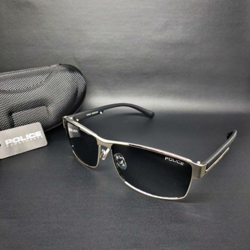 Jual TERMURAHHHHH!!! KACAMATA PRIA POLICE P24 ANTI RADIASI LENSA POLARIZED UV400 FULSET FREE ...