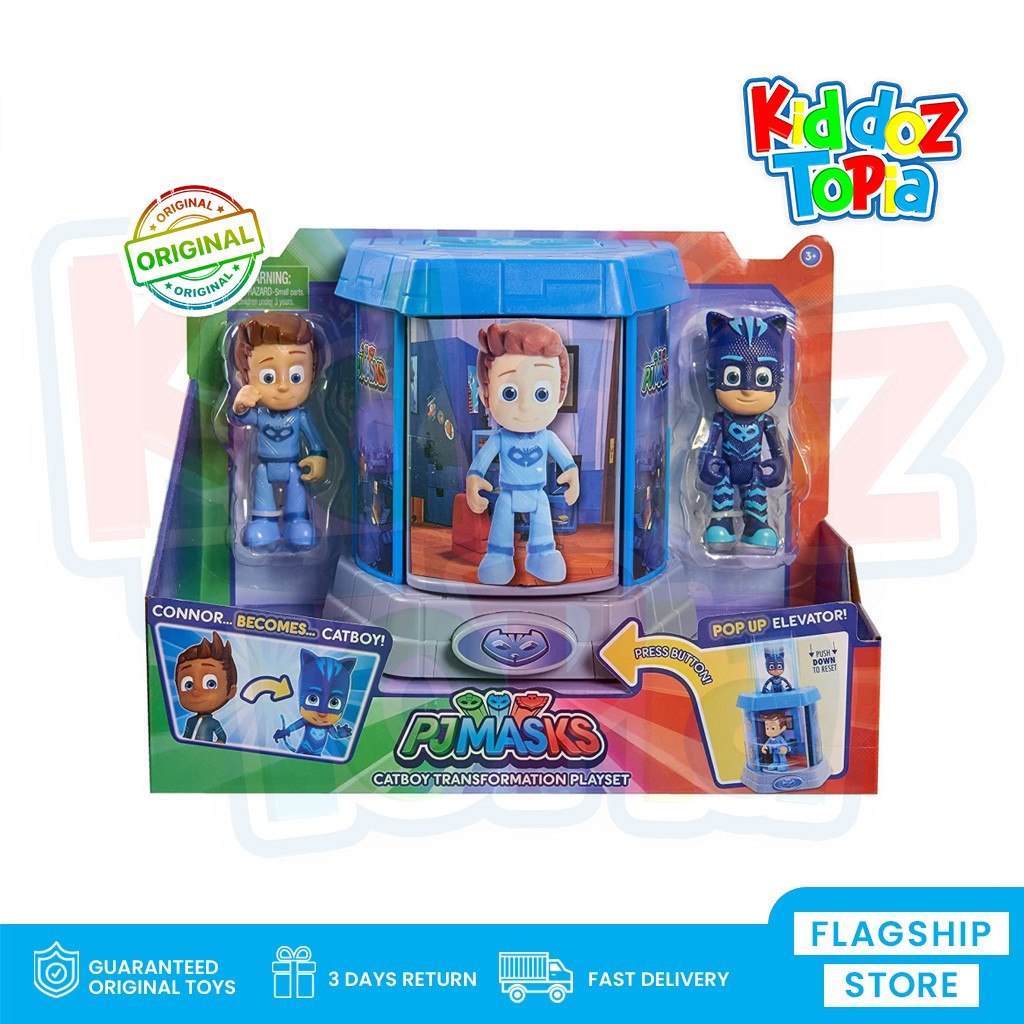 Jual PJ Masks PJMasks CatBoy Cat Boy Transformation Playset | Shopee ...
