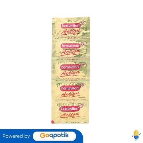 Jual Hemaviton Action Strip 5 Kapsul | Shopee Indonesia