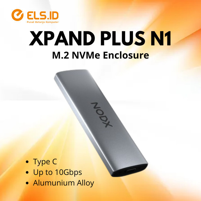Jual NODX Xpand Plus N1 SSD M.2 NVMe Enclosure | Shopee Indonesia