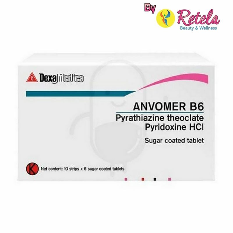 Jual ANVOMER B6 1 STRIP 6 TABLET | Shopee Indonesia