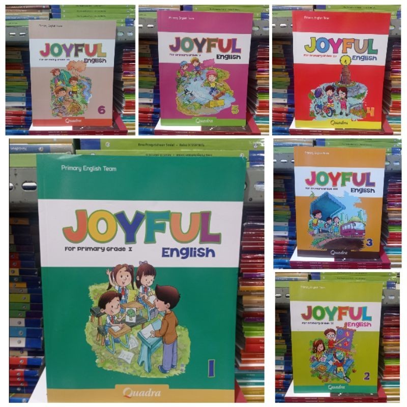 Jual Buku Joyful English for Primary Grade Kelas 1 2 3 4 5 6 Revisi Quadra | Shopee Indonesia