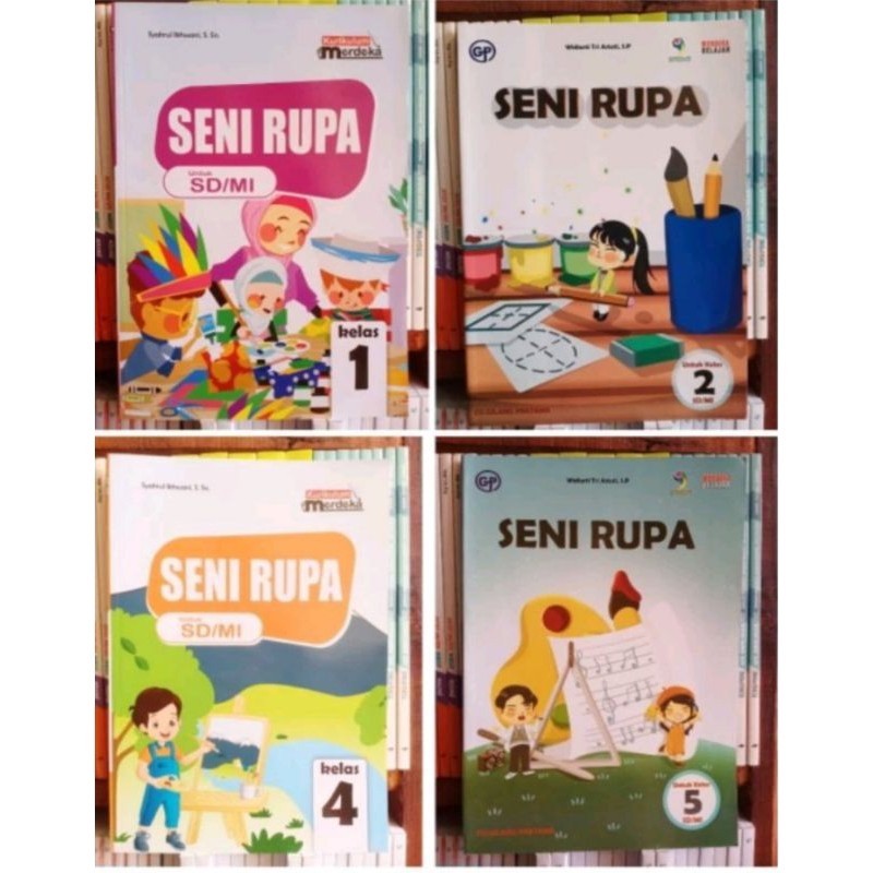 Jual Buku SD Seni Rupa Kelas 1 2 3 4 5 6 Gilang Pratama WKJ GP Kurikulum Merdeka | Shopee Indonesia
