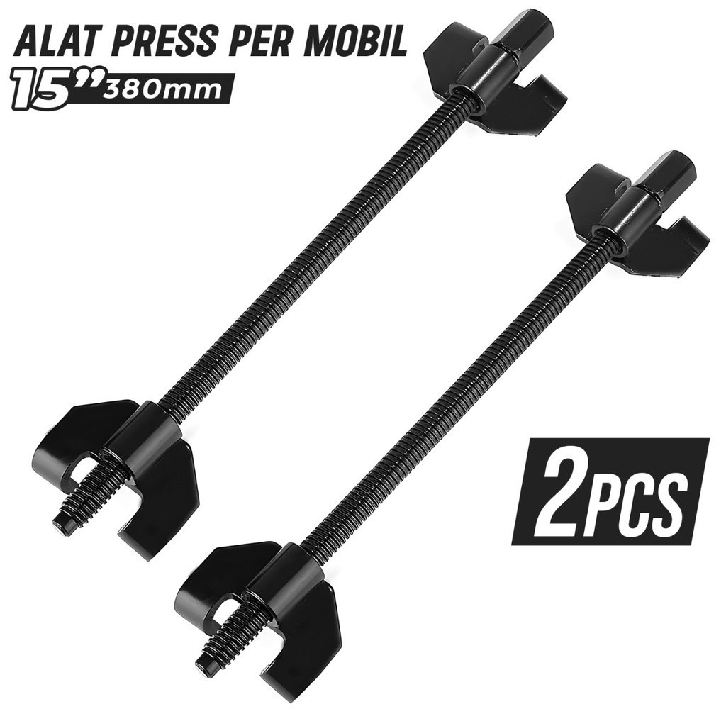 Jual Treker Per Keong Alat Press Mobil 2 Pcs 15" 380mm Kuat Chrome ...