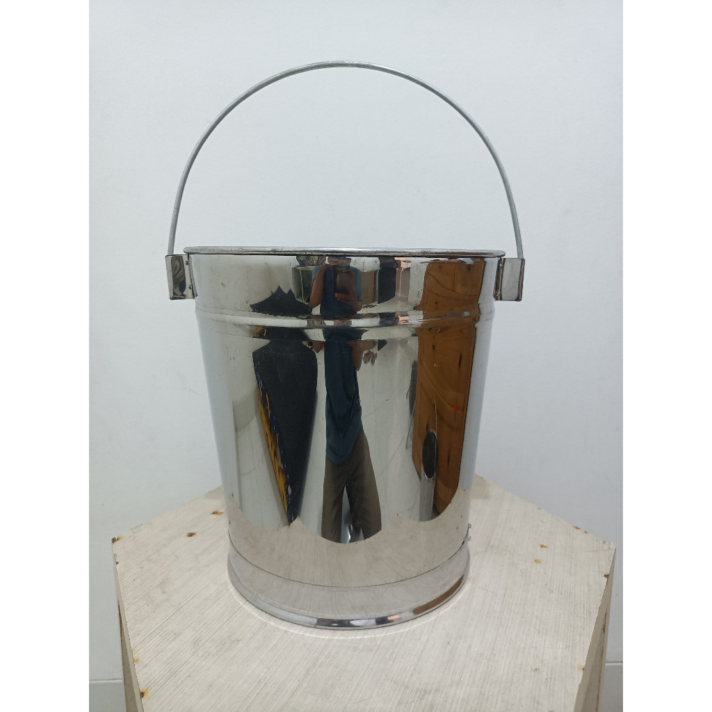 Jual ember bahan stainless 304 10 liter | Shopee Indonesia