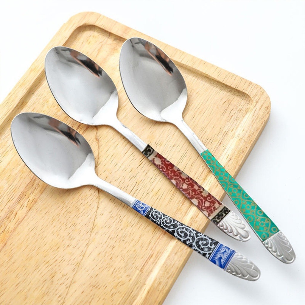 Jual K1 SENDOK BATIK STAINLESS MOTIF BATIK SS ANTI KARAT KUAT | Shopee ...