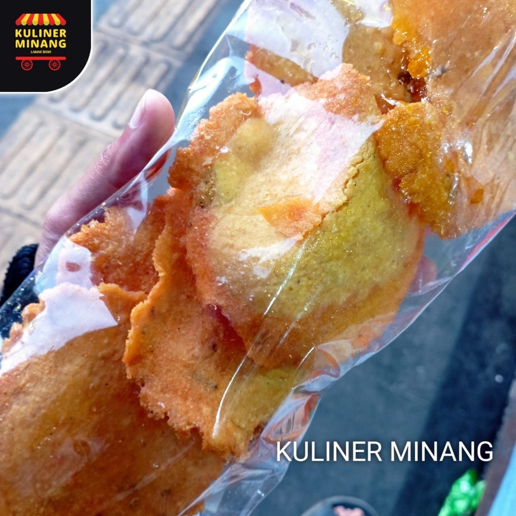 Jual Kuliner Minang Kerupuk lento padeh Padeeh Oleh-Oleh Asli Cemilan ...