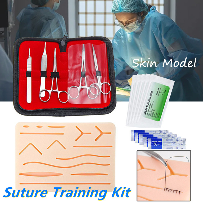 Jual New Practice Skin Silikon Pad Model Kulit Silikon Pad Sutura Latih ...