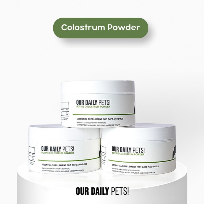 Jual Our Daily Pets | Bovine Colostrum Powder for Pets (Dog & Cat ...