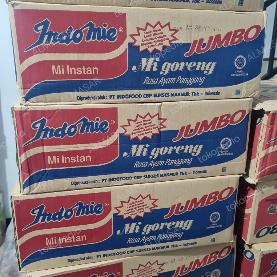 Jual Mie Goreng Jumbo Ayam Panggang 1 Dus | Shopee Indonesia