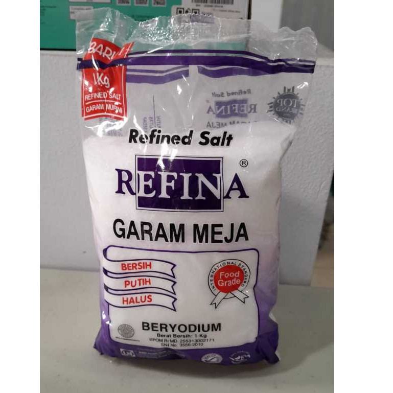 Jual Garam Refina 1 Kg | Shopee Indonesia