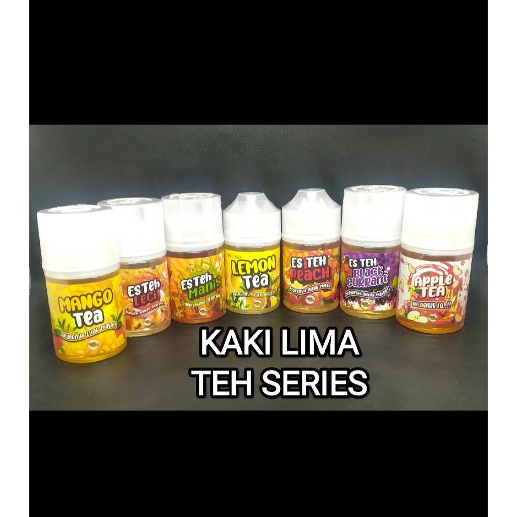 Jual LIQUID Freebase N Podfriendly Kaki Lima Teh Series | Shopee Indonesia