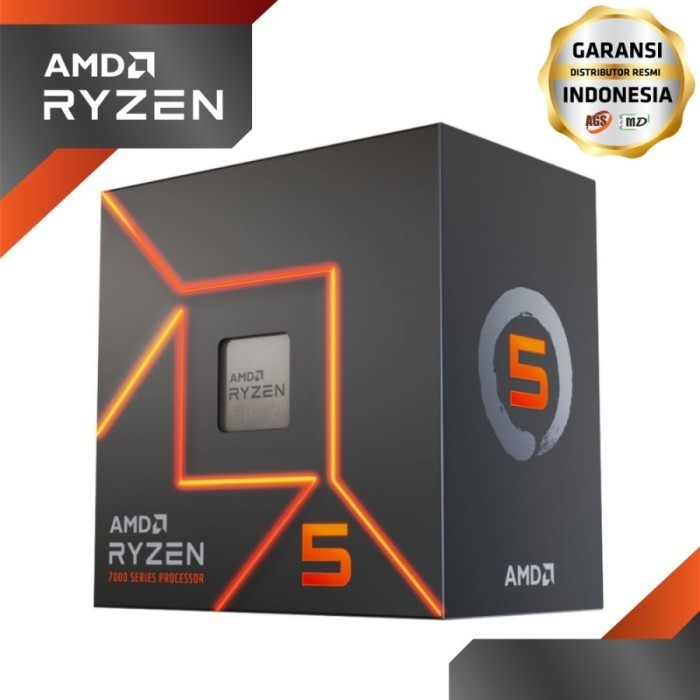Jual AMD RYZEN 5 7600 BOX (Socket AM5) | Shopee Indonesia