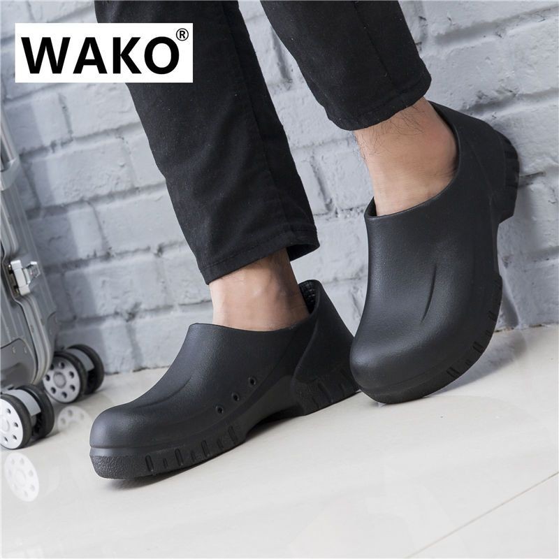 Jual Sepatu Kitchen Pria Sepatu Chef Shoes WAKO sepatu koki pria ...
