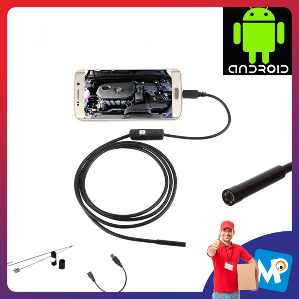 Jual (BEST SELLER) Taffware Kamera Endoskopi Industrial Borescope Endoscope USB 720P | Shopee ...