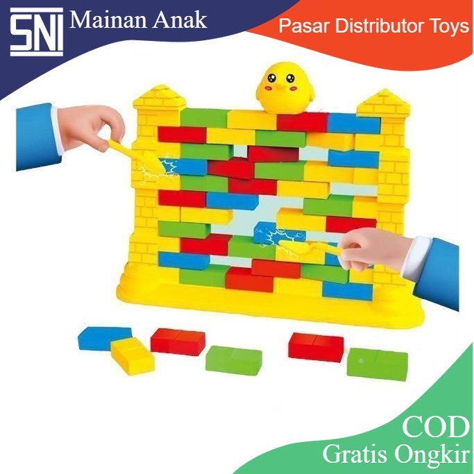 Jual Mainan Anak CHICK PUSH BRICKS 48PCS 338-6 Mainan Puzzle Anak ...