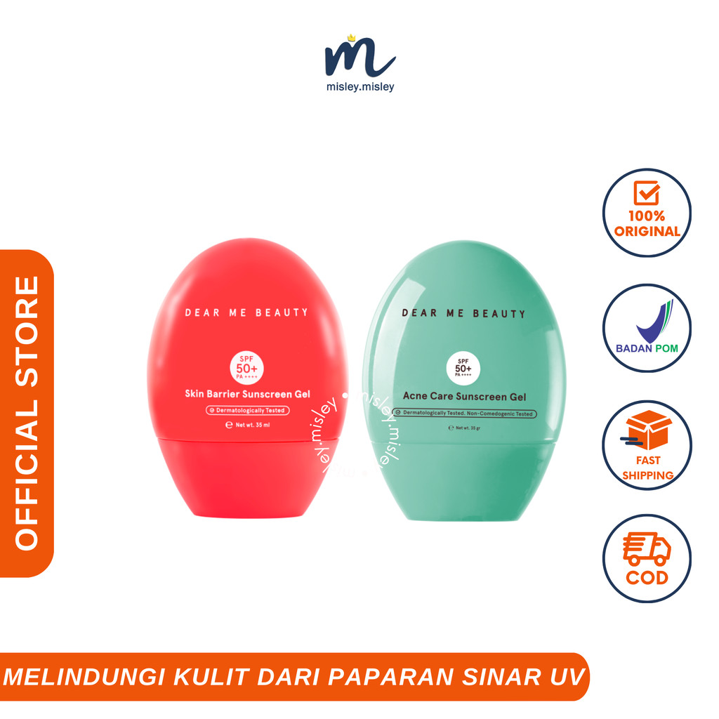 Jual MISLEY - DEAR ME BEAUTY Skin Barrier Physical Sunscreen / Acne ...