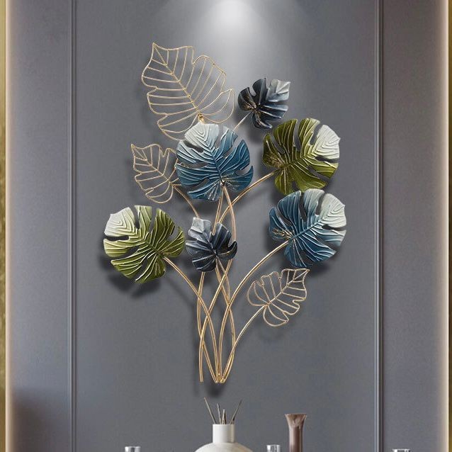 Jual UM114 Hiasan Dinding Bunga Besi Modern /Dekorasi Dinding Bentuk ...