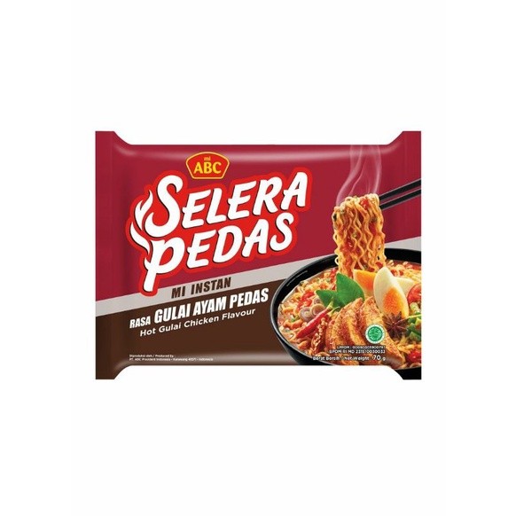 Jual Mie Instan Mi ABC Selera Pedas 70 Gram | Shopee Indonesia