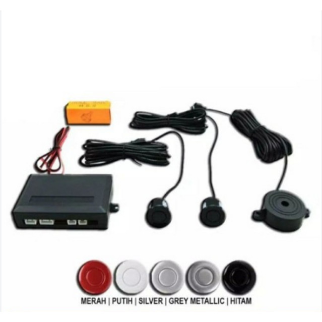 Jual SENSOR PARKING BUNYI 2 EYE HITAM MERK BLUETECH | Shopee Indonesia
