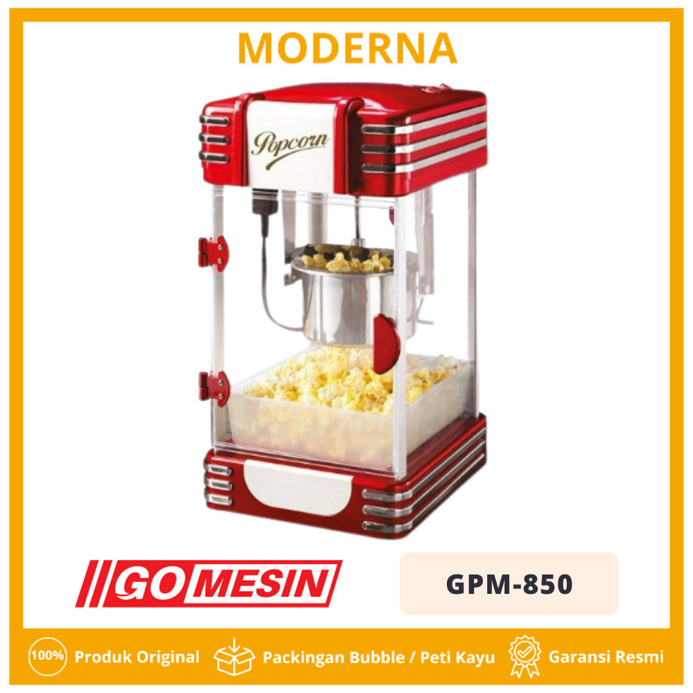 Jual Mesin Pembuat Popcorn GOMESIN GPM 850 Popcorn Mini Maker Original ...