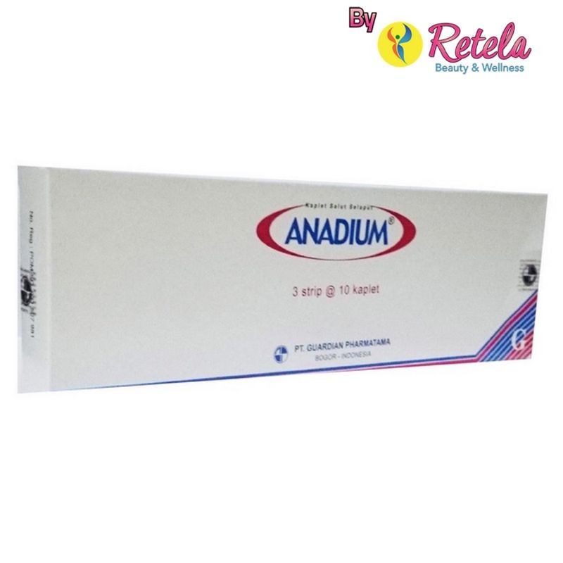 Jual ANADIUM 450MG 1 STRIP 10 TABLET/ WASIR/ AMBIEN/ HEMORROID | Shopee ...