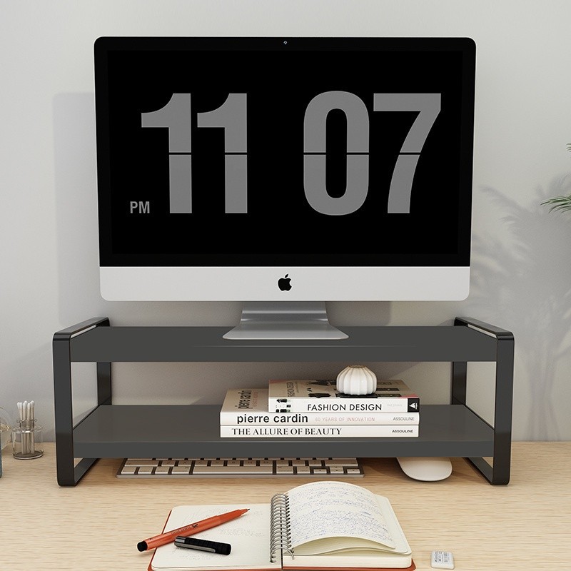 Jual Meja laptop 2 tingkat dudukan alas monitor atau meja LCD bahan ...