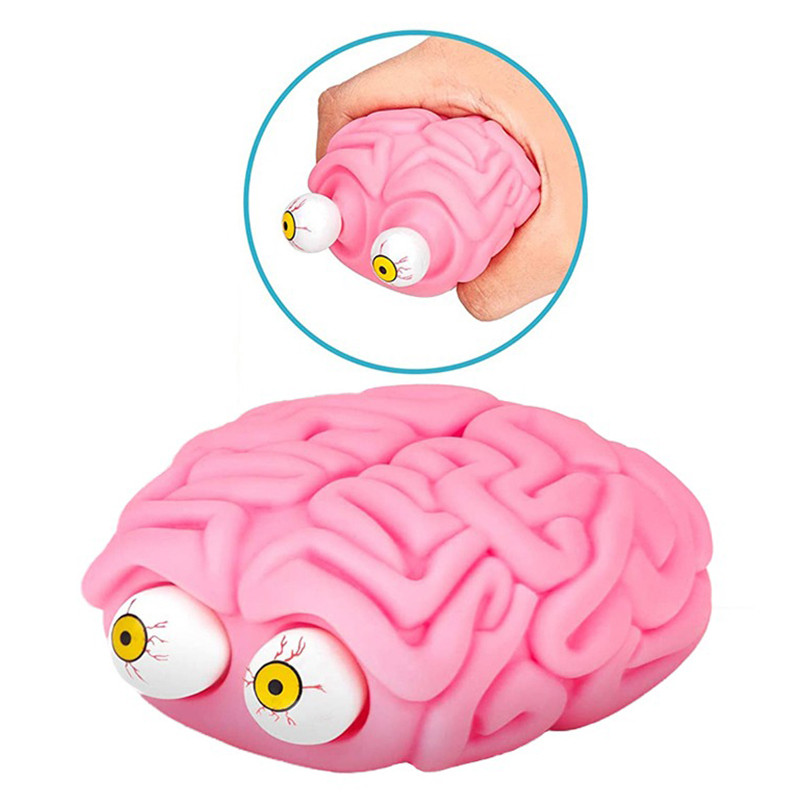 Jual Anti Stress Flippy Brain Squishy Eye Popping Squeeze Fidget Toy ...