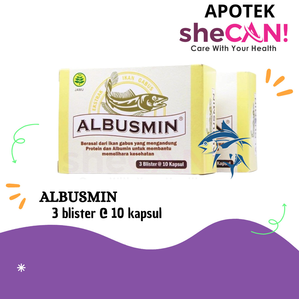Jual Albusmin / Suplemen / Ikan Gabus / Memelihara Kesehatan / Habis ...
