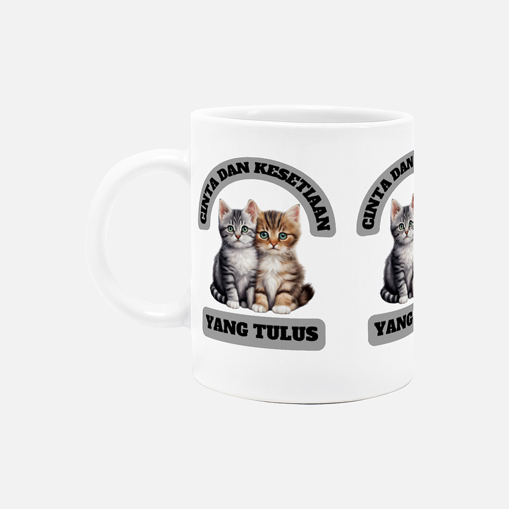 Jual Mug Kucing Lucu yang Setia dan Cinta | Shopee Indonesia