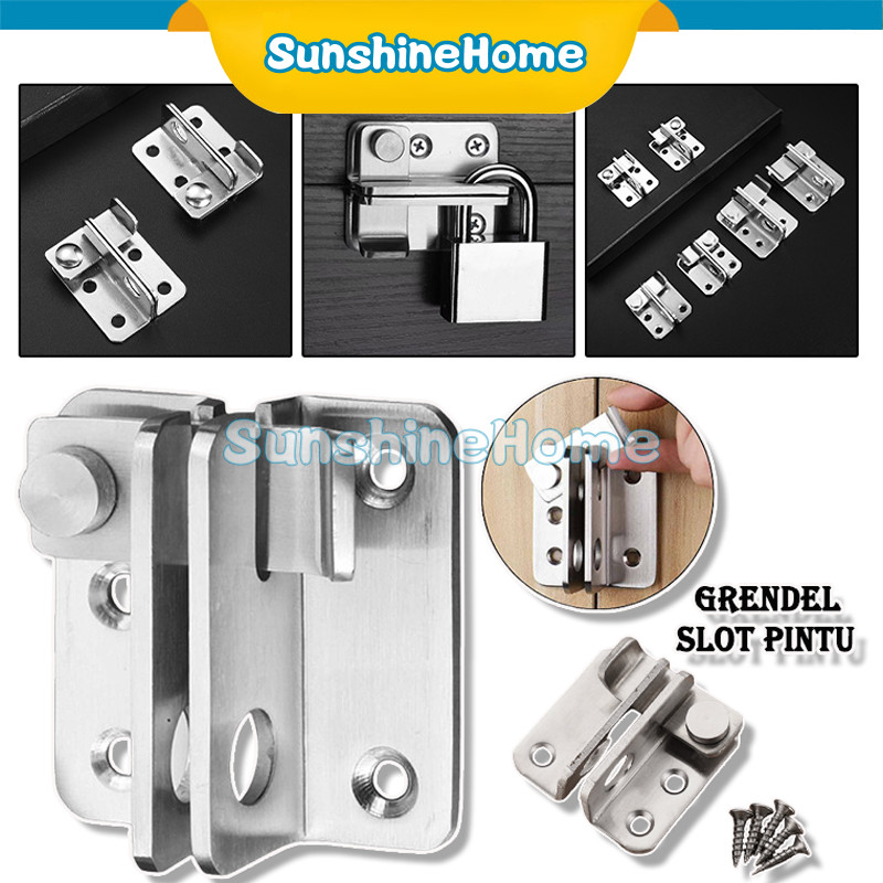 Jual Grendel Pintu Geser Gembok Kunci Slot Slot Kunci Pintu Geser Bahan ...