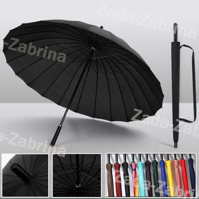 Jual Payung Golf Besar Payung Polos Jumbo 24/8 Jari Premium Rangka Kuat ...