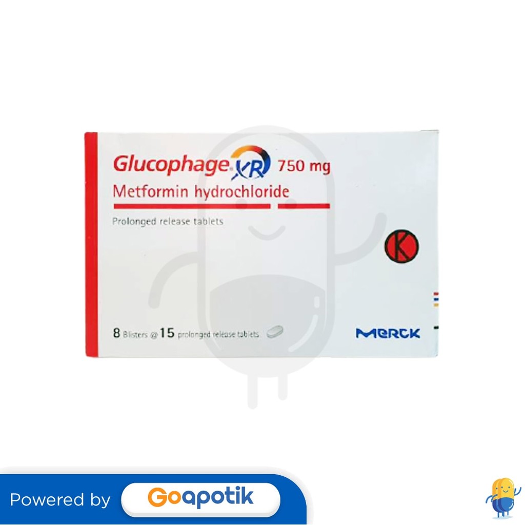 Jual Glucophage Xr 750 Mg Box 120 Tablet / Diabetes | Shopee Indonesia