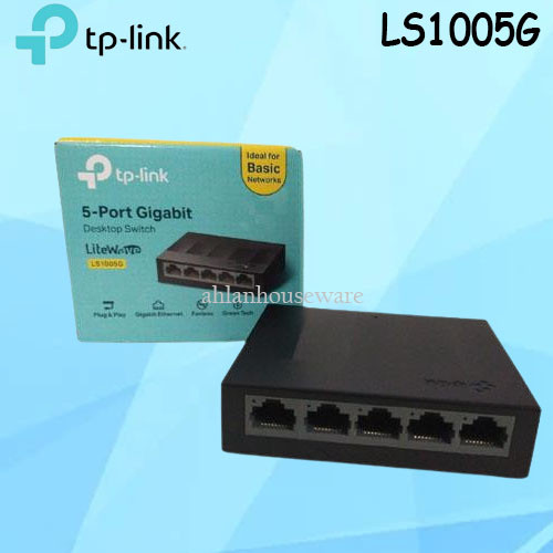 Jual TPLINK LS1005G 5Port GIGABIT Desktop Switch | Shopee Indonesia