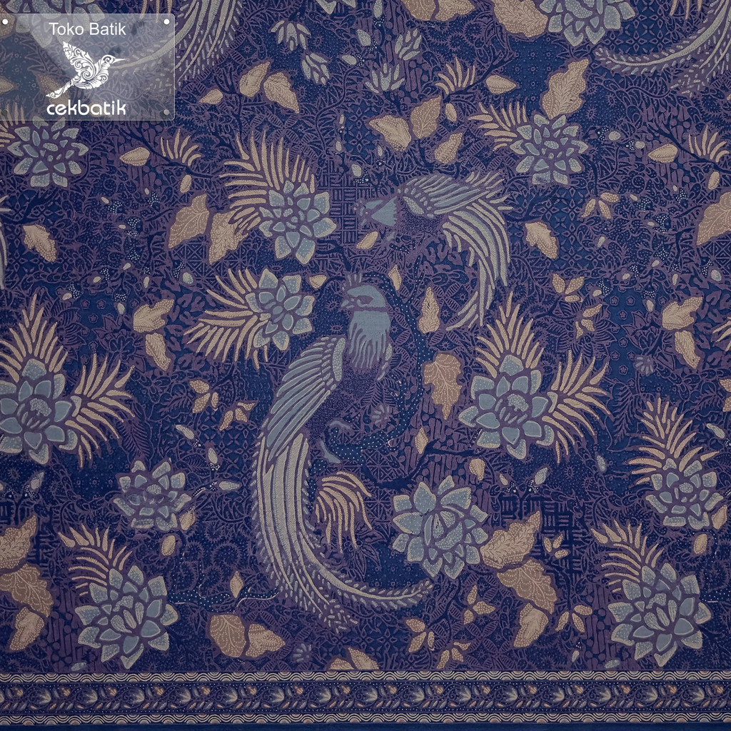 Jual kain batik - Kualitas Premium Motif Batik Burung Merak Gradasi ...