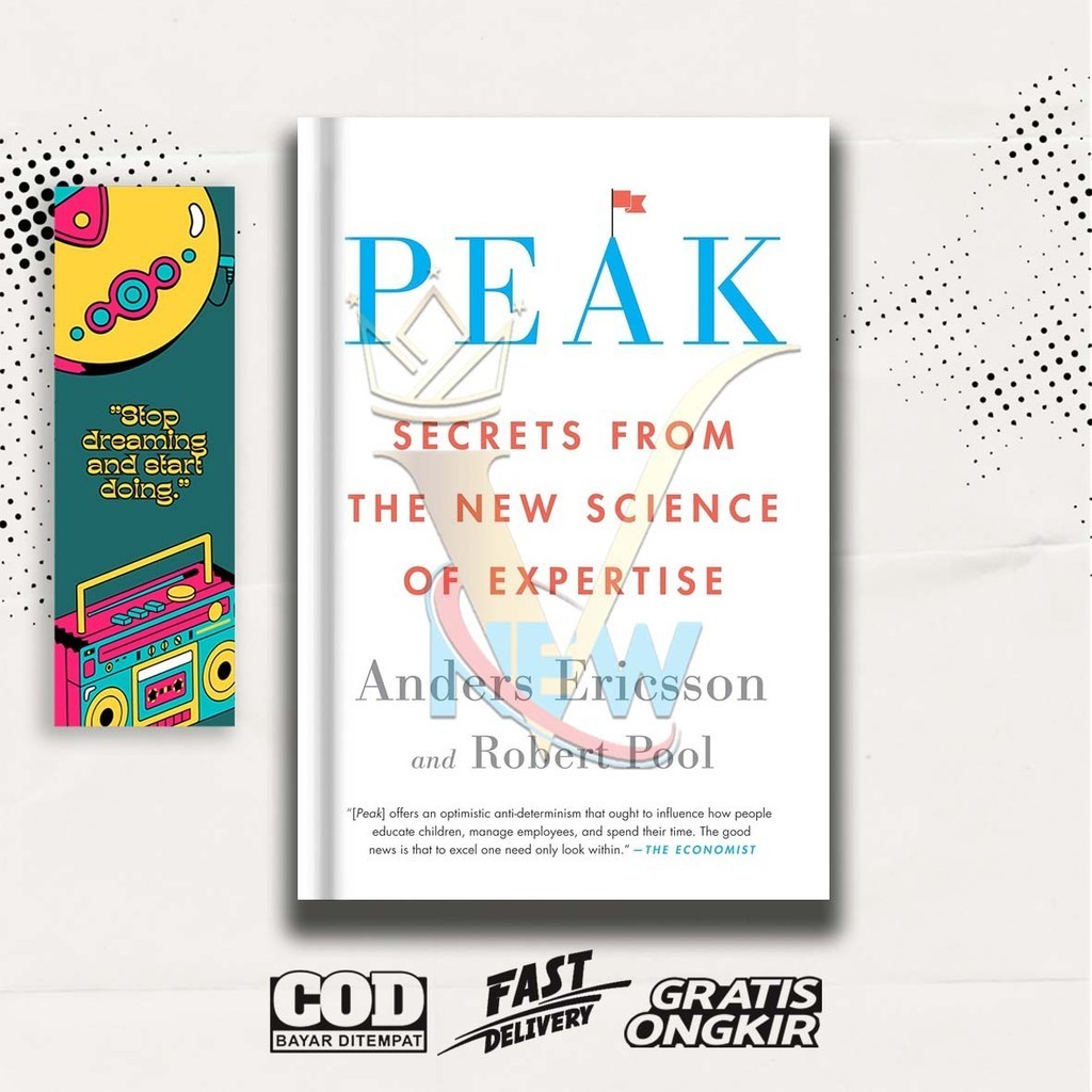 Jual Peak: Secrets from the New Science of Expertise by Anders Ericsson ...