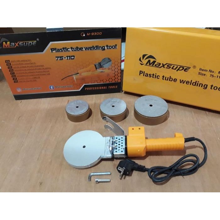 Jual MAXSUPE M-9302 mesin las pipa PPR JUMBO 75mm 90mm 110mm mesin ...