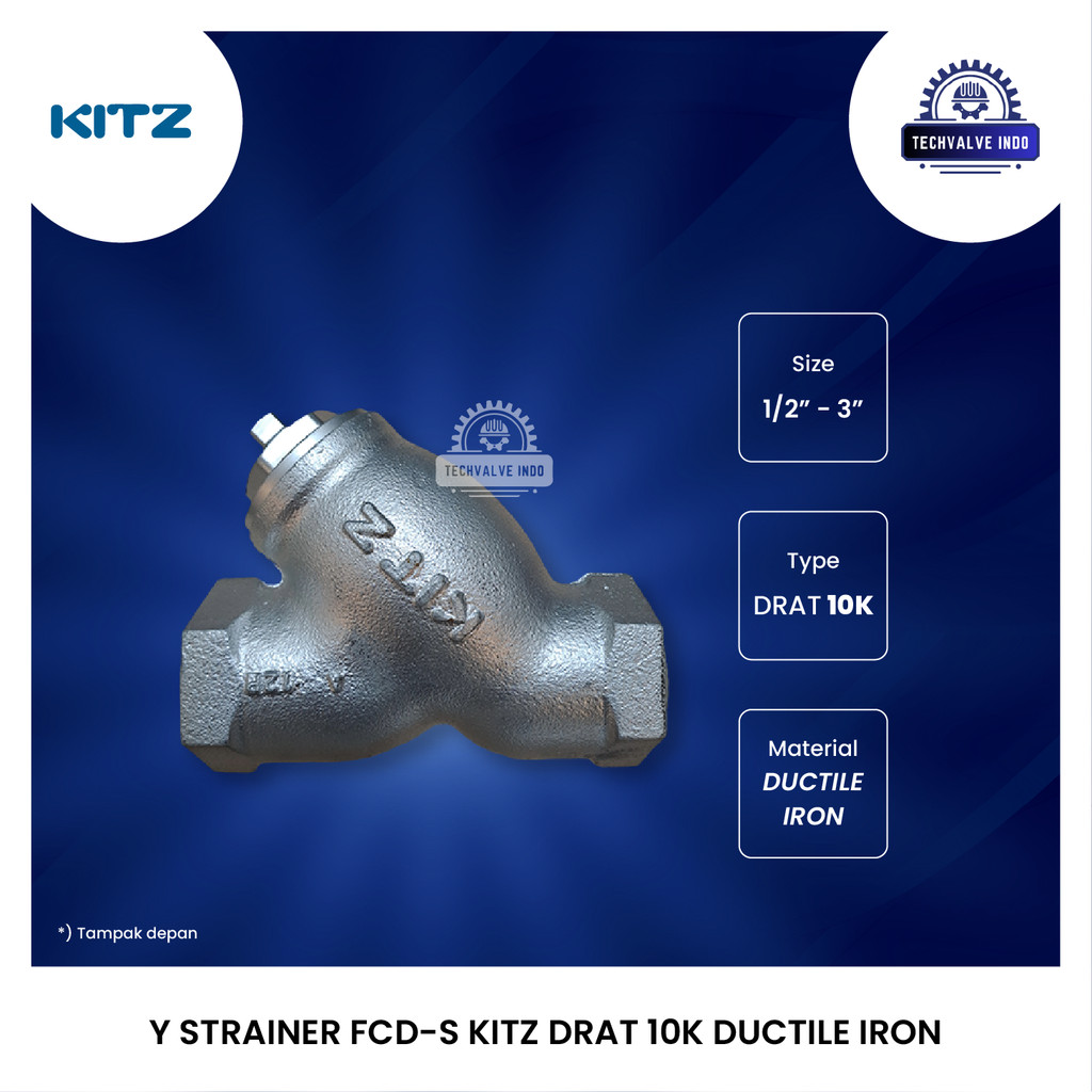 Jual Y STRAINER KITZ FCD-S 3/4" INCH DRAT 10K DUCTILE IRON ORIGINAL | Shopee Indonesia